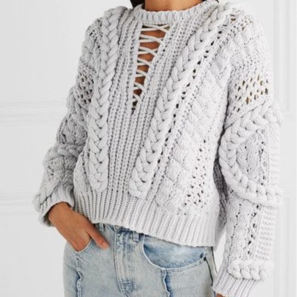 IRO | Sweaters | Iro Cable Knit Super Chunky Sweater | Poshmark
